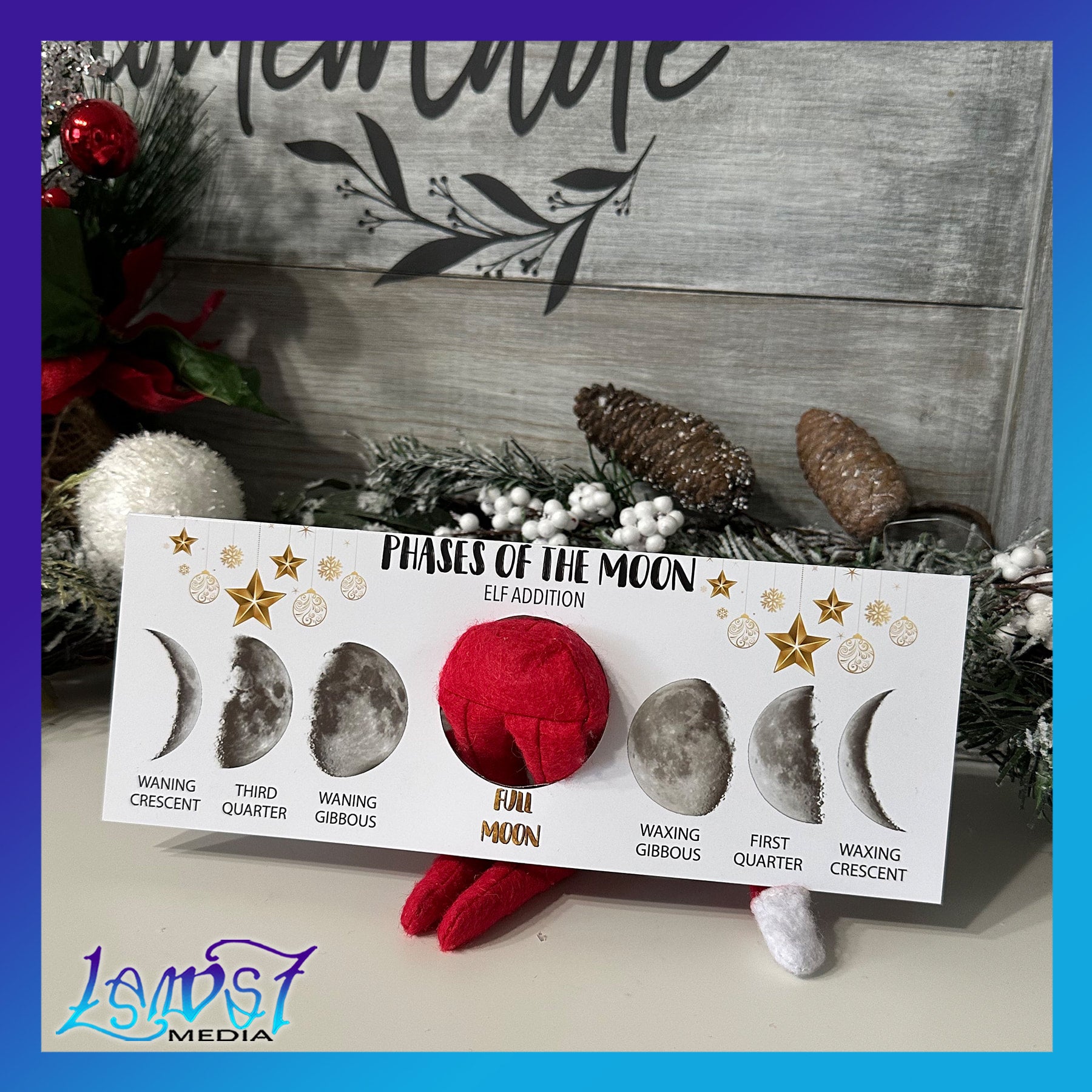 The Friendly Elf - Phases of the moon prop | Lawst Media