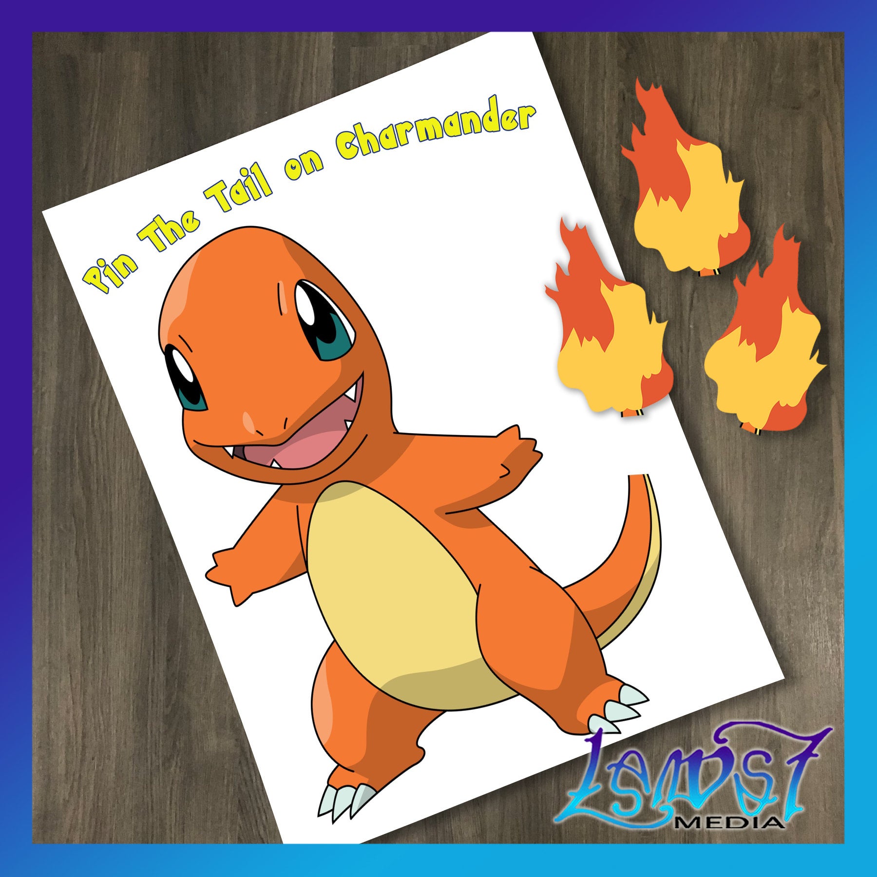 Pin the tail on Charmander | Lawst Media